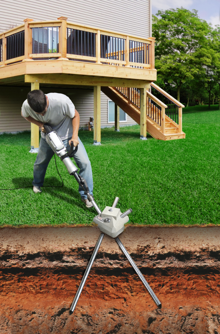 Diamond Pier Foundation System | Fast Installs | Brookfiedl, Missouri